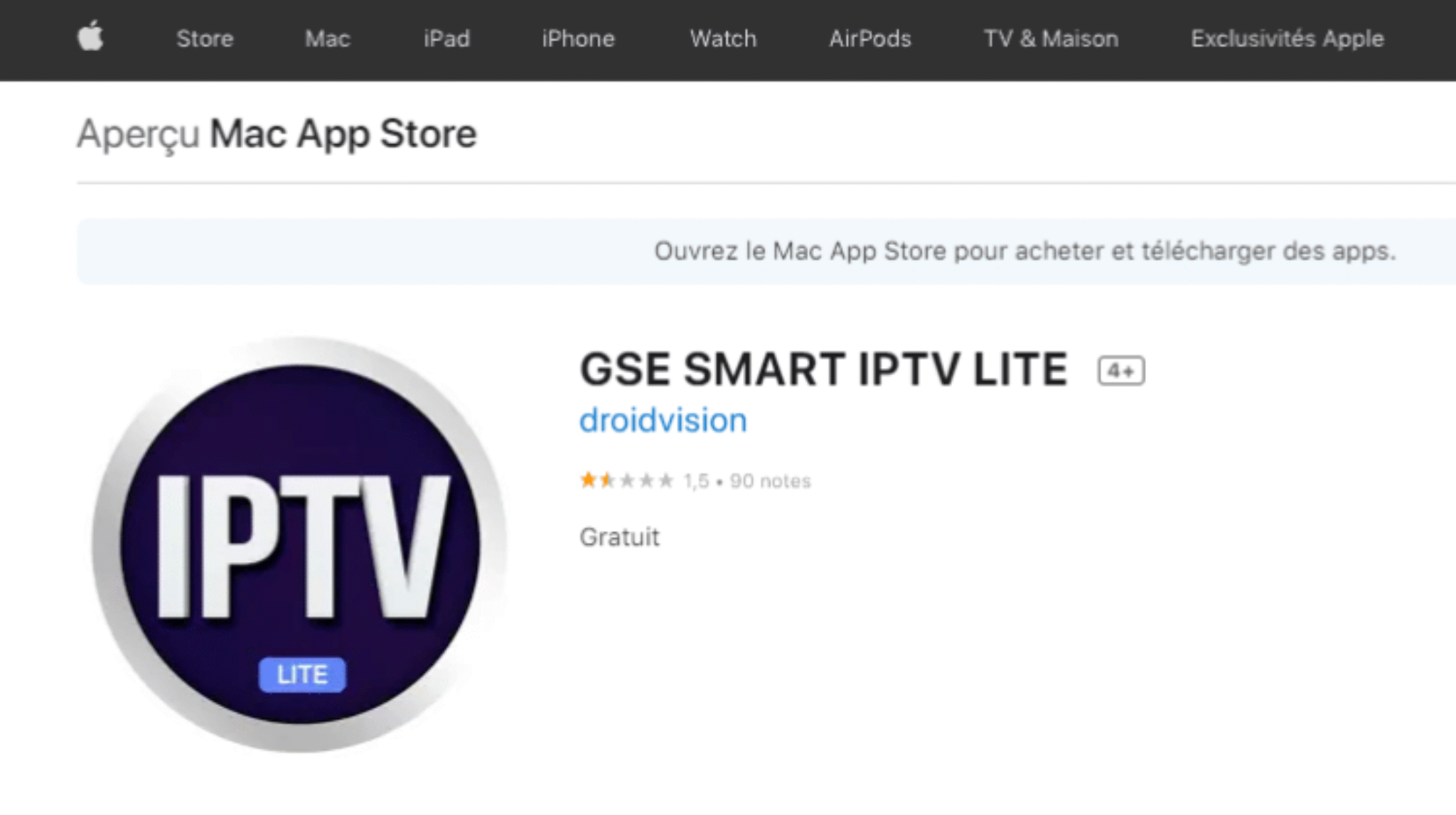5 meilleurs lecteur IPTV Mac - TVSpeedy